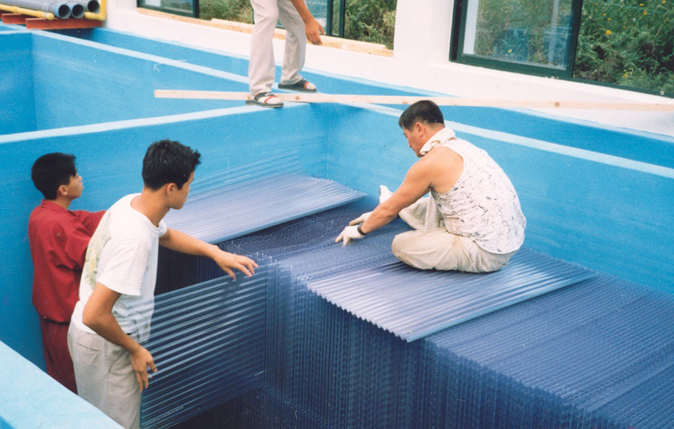 Intensive system biofilter provides effective suspended solids ...