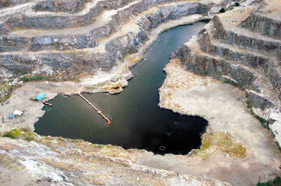 Namibia project raises tilapia in former mine - Responsible Seafood ...