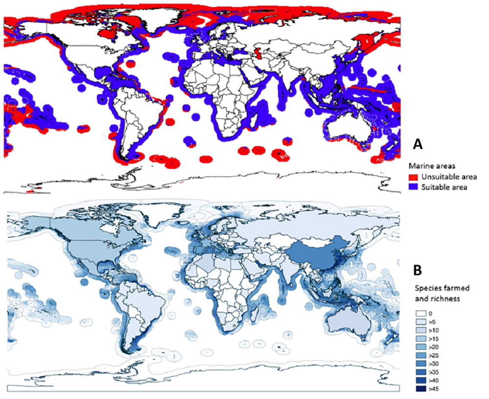 Global area estimate for marine aquaculture development - Responsible ...