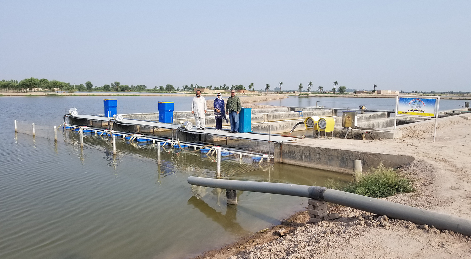 In-pond raceway systems introduced in Pakistan - Responsible Seafood ...